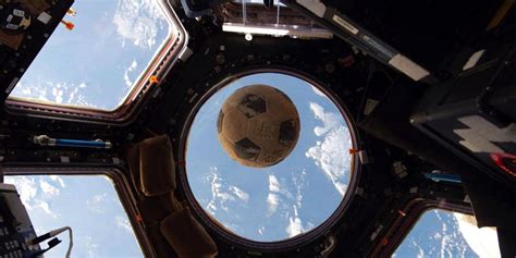 The Soccer Ball That Went To Space Twice
