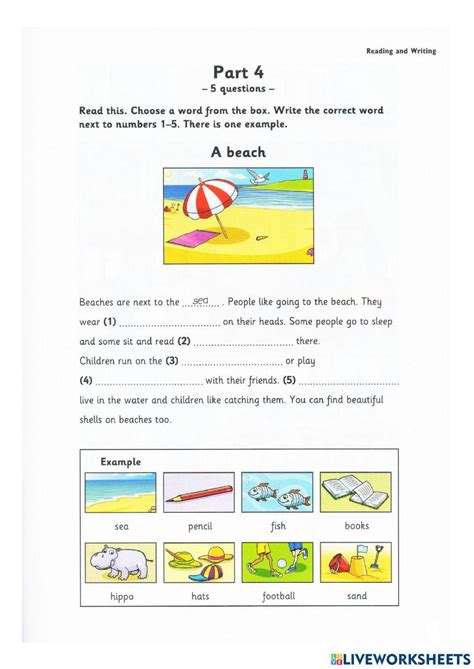 Starters 1 Te Free Interactive Worksheets 2313484