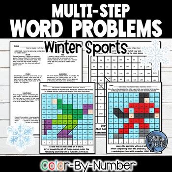 Multi Step Word Problems By Smarter Together Teachers Pay Teachers
