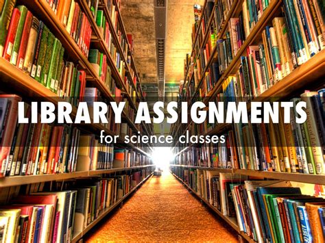 Library Assignments By Jotisaklemm