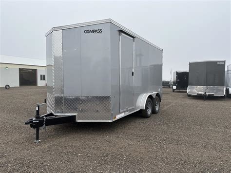 Enclosed Cargo Trailer Compass 75 X 14ft 7k Hail Sale In Bennett