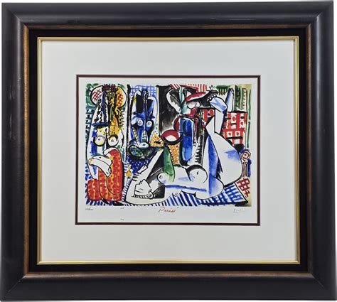 Lot Pablo Picasso Women Of Algiers Framed Print