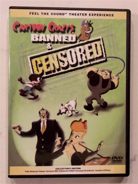 Cartoon Crazys Banned And Censored Dvd 18 64 Picclick Au