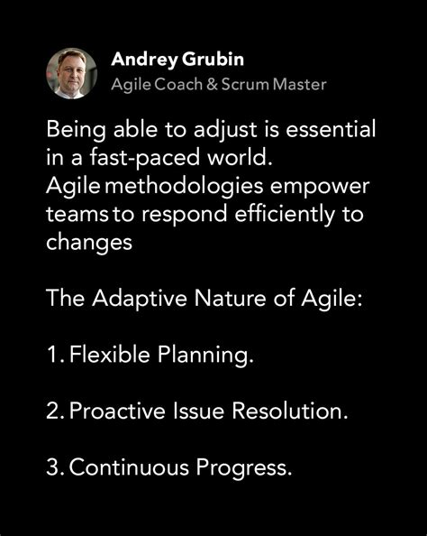 Andrey Grubin On Linkedin Agile Adaptability Continuousimprovement