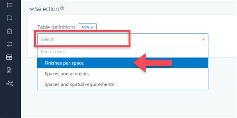 Saving Table Definitions Briefbuilder Knowledge Base