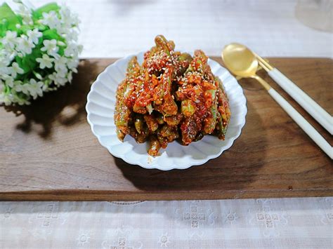 꽈리고추찜 만드는 법 꽈리고추무침 간단반찬 꽈리고추요리