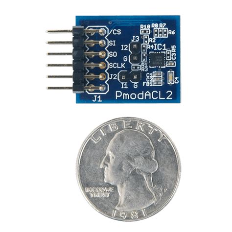 Pmod Acl2 3 Axis Mems Accelerometer Digilent