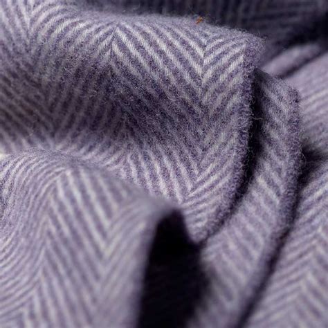 Herringbone Pure Wool Blanket And Throw Baavet