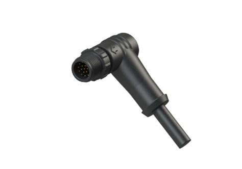 Ip66 To 68 M12 A Code 8 Pins 公針 外部線材加工 防水連接器 A12n P108rn 禾凌