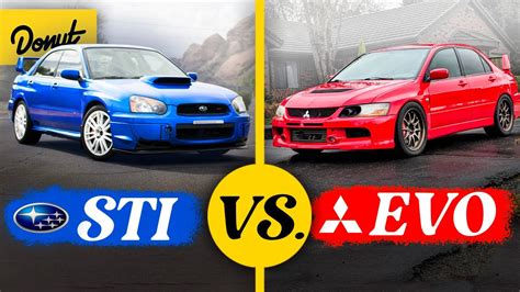 Mitsubishi Evo Vs Subaru Wrx
