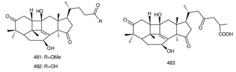 Biomolecules Free Full Text A Review Of Ganoderma Triterpenoids And
