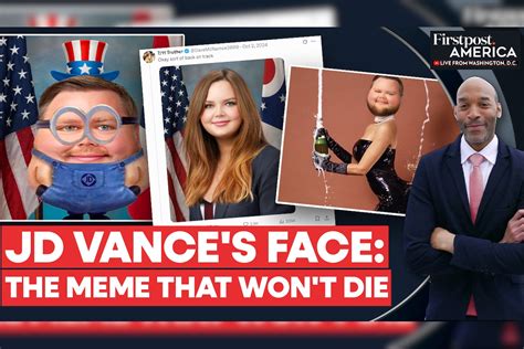 How Jd Vance Became The Internets Favourite Distorted Meme Face