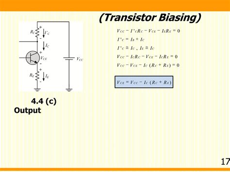 Transistor Bias Circuit Pptx