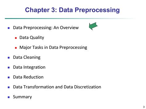 Data Mining Concepts And Techniques 3rd Ed Chapter 3 Preprocessing Ppt
