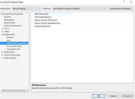 How To Set Paths To Android Mk And Application Mk Files Nsight Visual