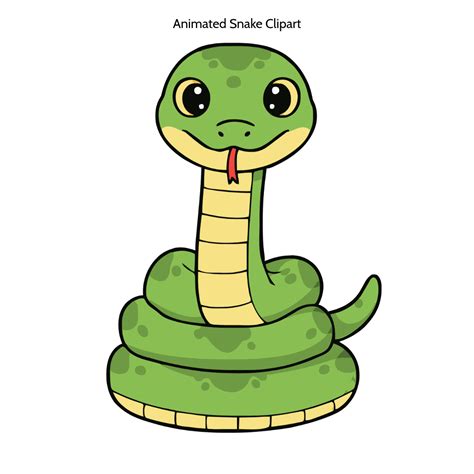 Free Animated Snake Clipart Template To Edit Online