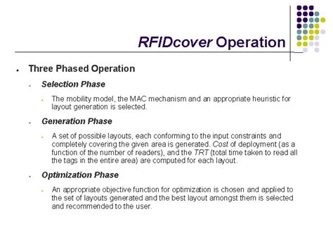 rfidcover a coverage planning tool for rfid networks