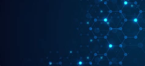 육각형 패턴 파란색 배경 유전 연구 분자 구조 화학 공학 혁신 기술의 개념 디자인 건강 관리 과학 및 의학 배경에 사용 과학 연구에 대한 스톡 벡터 아트 및 기타 이미지