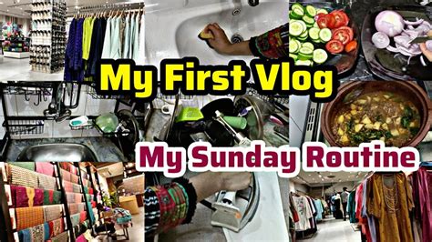 My First Vlog 2023 | My Sunday Routines | My Daily Routine Vlog - YouTube