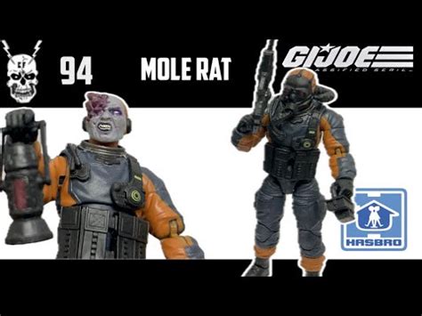 G I Joe Classified Series 94 Mole Rat Unboxing Youtube