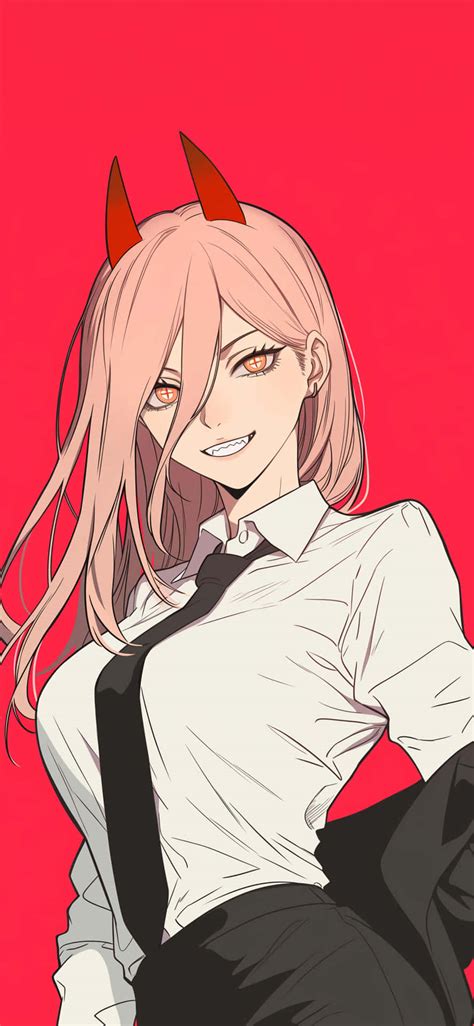 Download Chainsaw Man Power Character Illustration Wallpaper