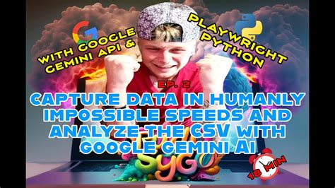 Use Google Gemini Ai API FREE For Large Data We Capture With Playwright Python YouTube