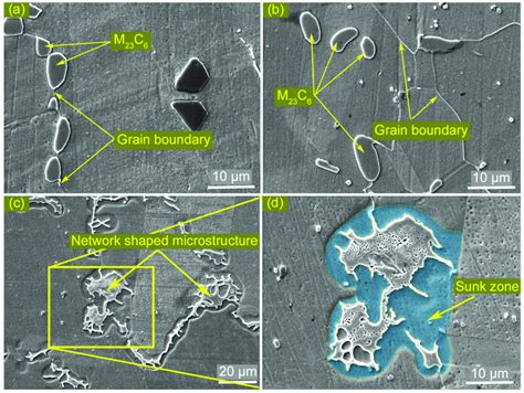Microstructures Observed By Sem After Thermal Simulation With Varied Download Scientific