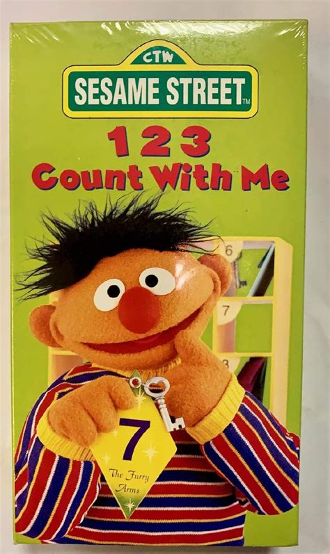 Jp Sesame Street 123 Count With Me [vhs] [import] Sesame