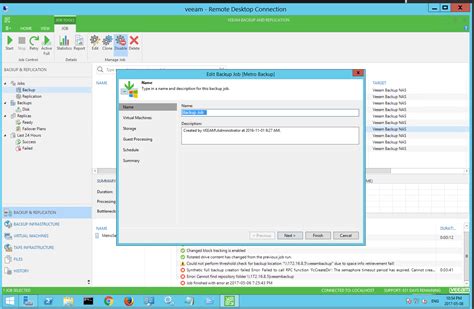 The OptionKey Blog Server 2012R2 Veeam And FreeNAS SMB Backup Server
