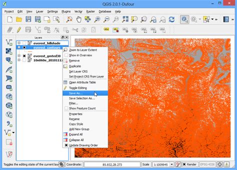 Working With Terrain Data — Qgis Tutorials And Tips