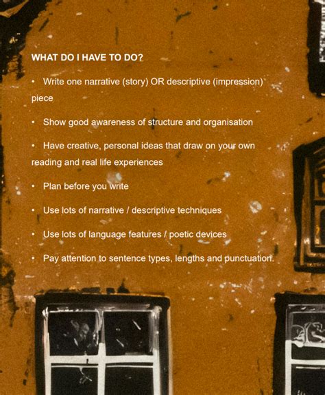 Paper 1 Section B Overview Aqa Gcse English Language Teaching Resources