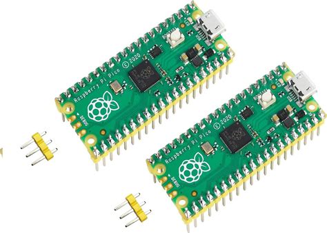 Dubeuyew Raspberry Pi Pico With Pre Soldered Flexible Microcontroller