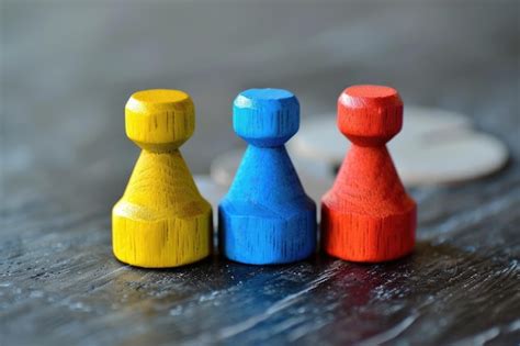 Boardgame Pieces Colorful Assorted Game Counters For Board And Party Games Premium Ai