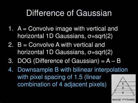 PPT Scale Invariant Feature Transform SIFT PowerPoint Presentation ID