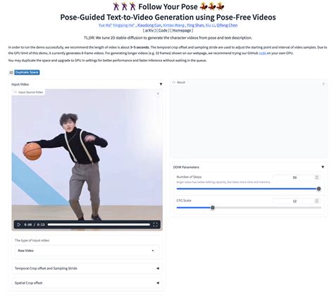 Github Mayuelalafollowyourpose Aaai 2024 Follow Your Pose This