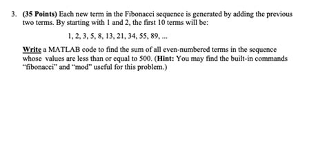 Solved 1 30 Points Write A Matlab Program That Displays