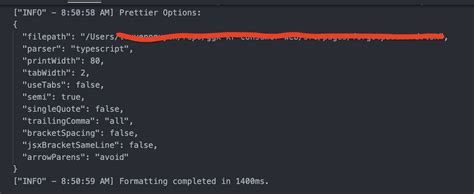 prettier code format take a long time to format · issue 2999