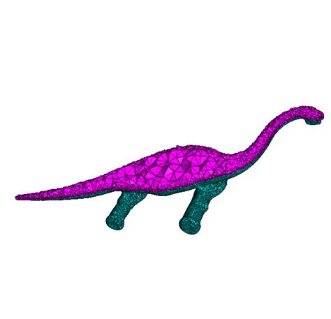 Tetgen Example Dinosaur