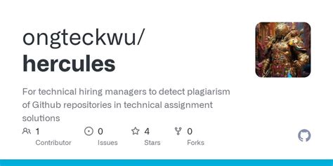 a tool for detecting plagiarism of github repositories in someone else