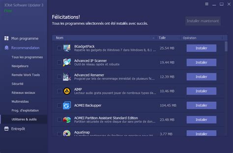Iobit Software Updater Télécharger
