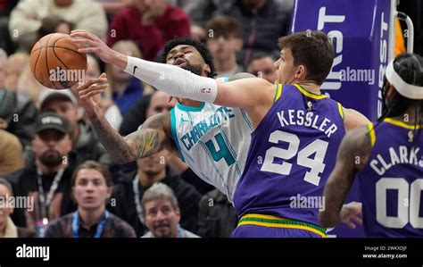 Utah Jazz Center Walker Kessler 24 Fouls Charlotte Hornets Center