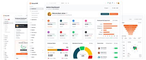 Hrms Hr Management Admin Dashboard Template Smarthr