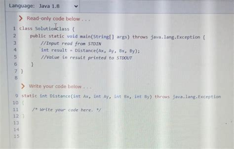 Solved You Are Given A Function Int Distanceint Ax Int