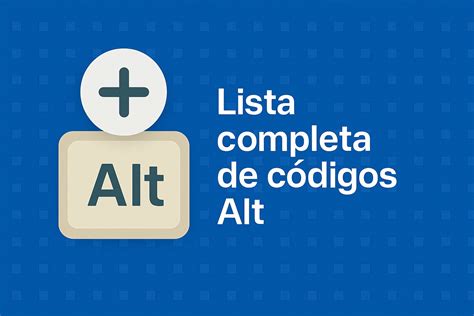 Volledige Lijst Met Alt Codes Voor Symbolen En Speciale Tekens