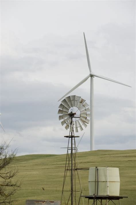 Old Vs New Stock Image Image Of Energy South Technology