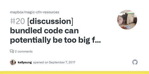 Discussion Bundled Code Can Potentially Be Too Big For Lambda Function Issue Mapbox