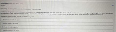 Solved Question 8multiple Choice Worth 3 Points 0502 Mc Read