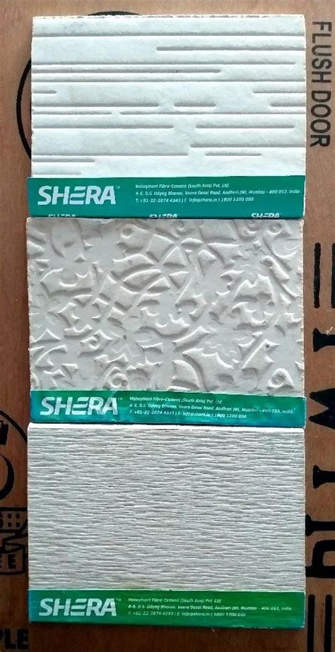 Shera Cement Planks And Sheets Size 12 Feet X 6 Inches At ₹ 225piece In Navi Mumbai