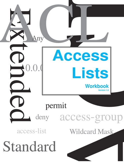 Acl Pdf Internet Protocol Suite Router Computing