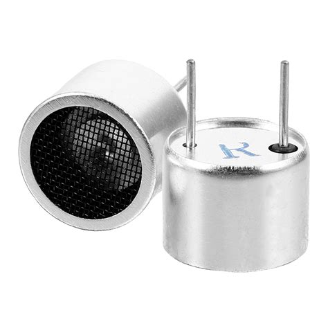 Jiyike 1 Pair Ultrasonic Sensor Ultrasonic Transceiver Probe Split Ultrasonic Sensor